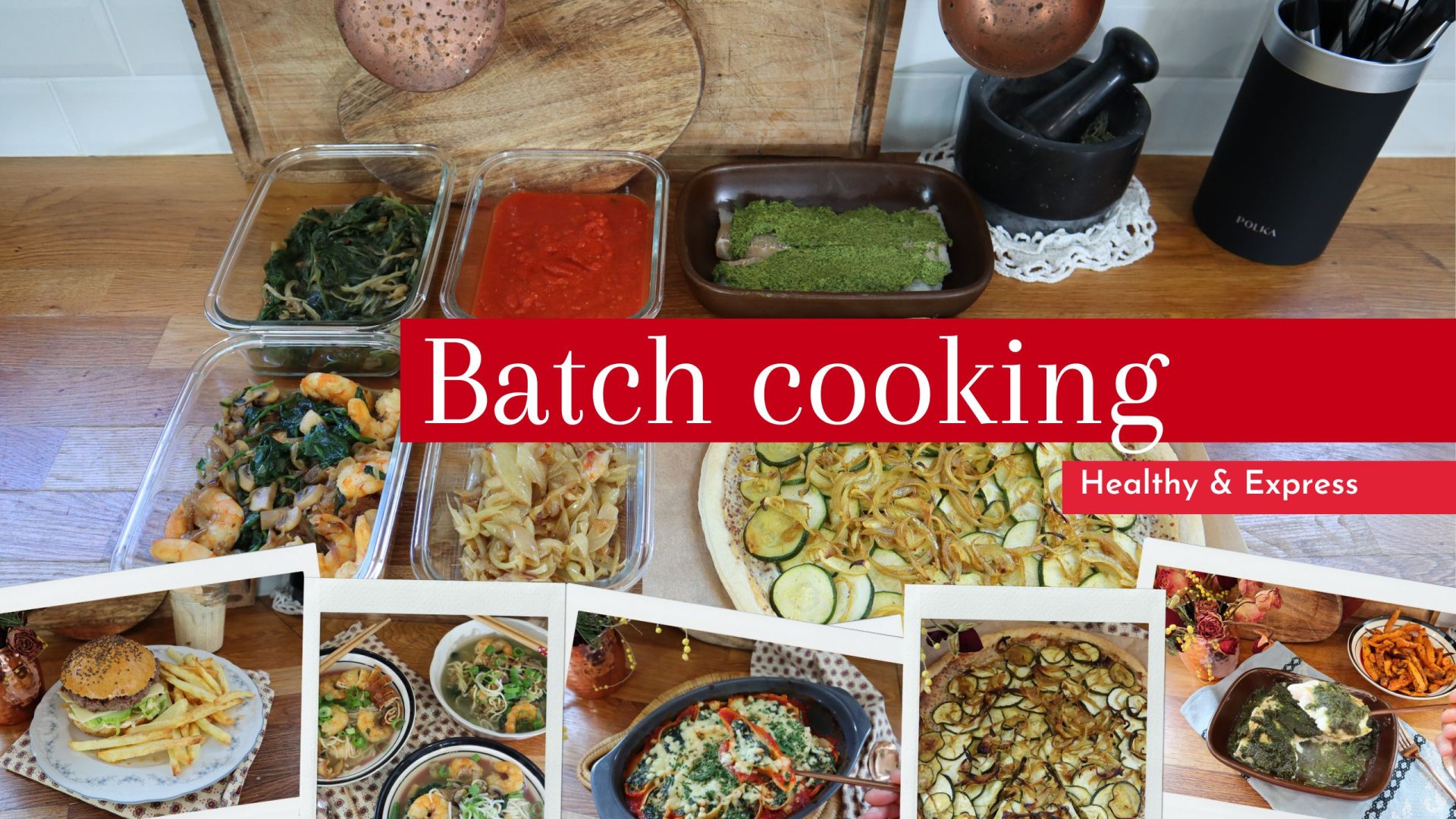 Batch cooking healthy et réconfortant - Cuisine Test